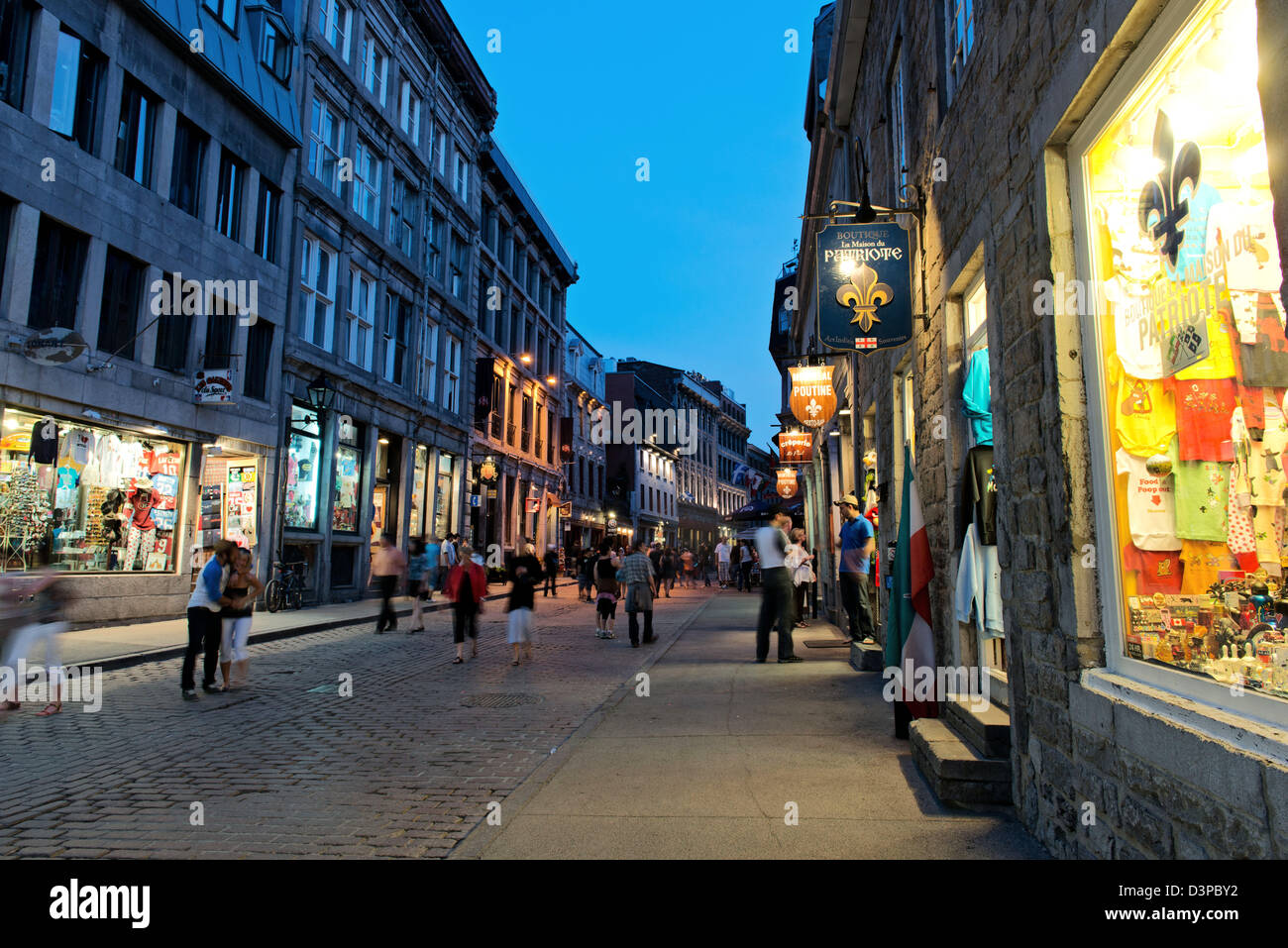 Old montreal restaurants hi-res stock photography and images - Alamy