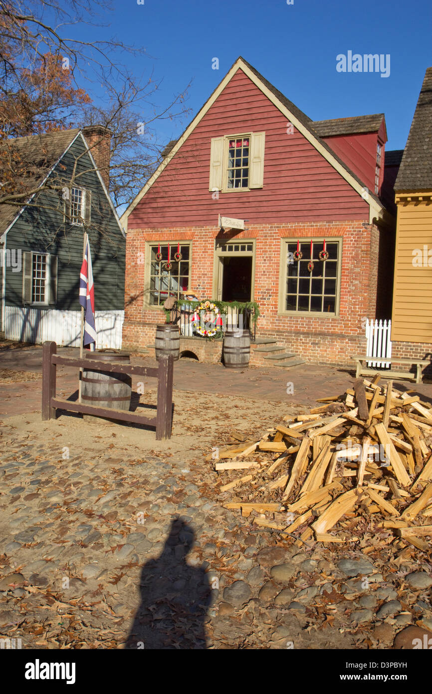 The Millinery Shop on Duke of Gloucester Street in Colonial ...