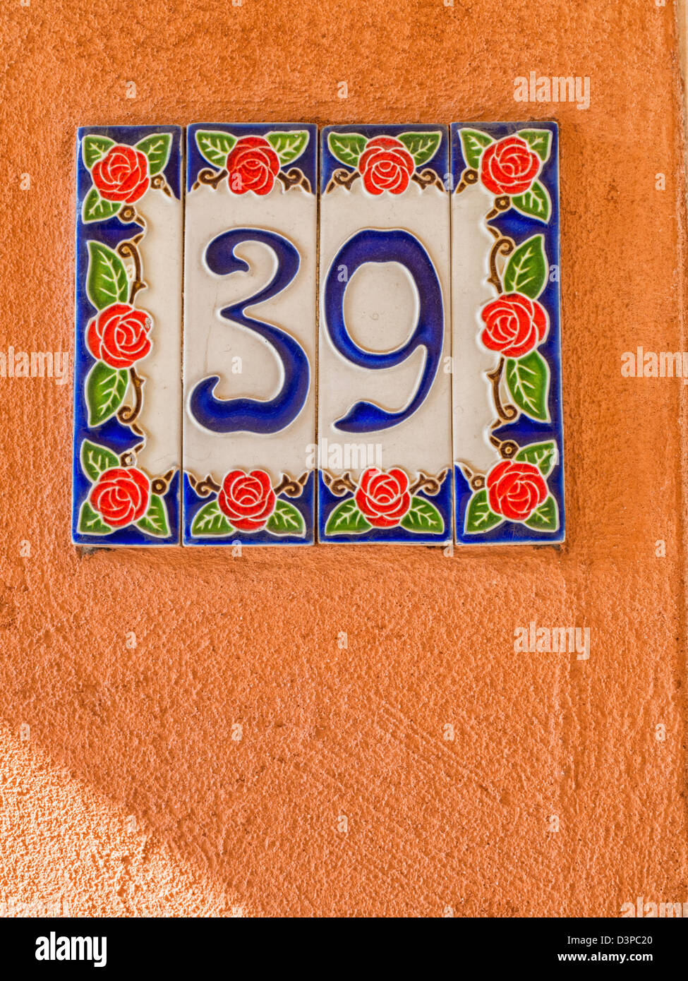 house number 39 Stock Photo - Alamy