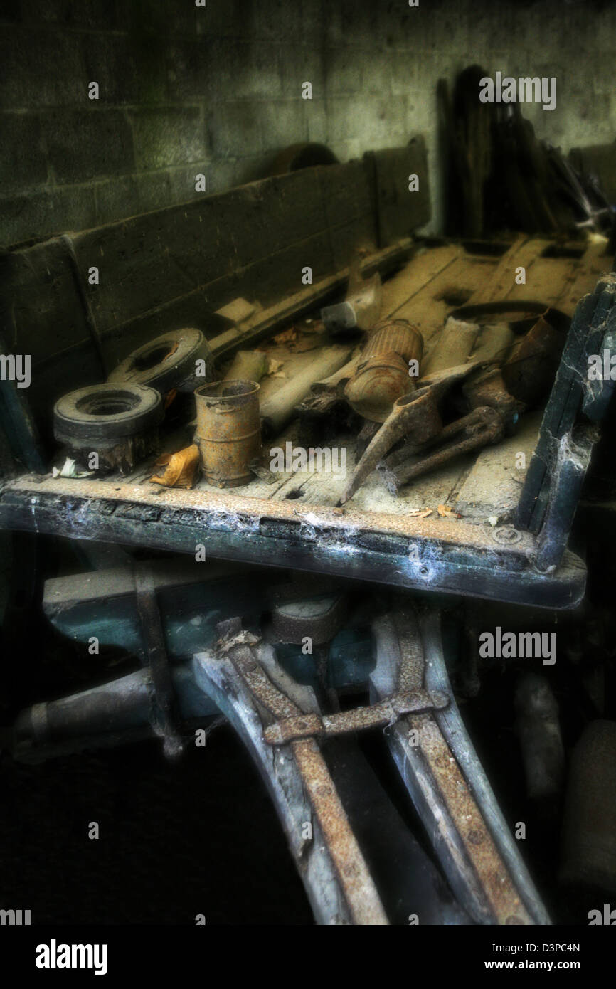 Old agricultural tools abandoned hi-res stock photography and images ...