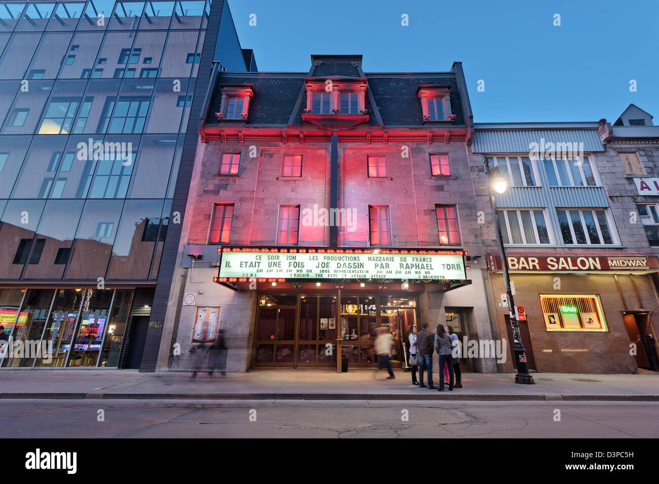 Club Soda, Quartier des Spectacles, Place des Arts, downtown montreal ...