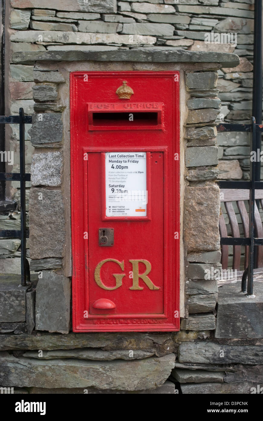 Gr postal box hi-res stock photography and images - Alamy
