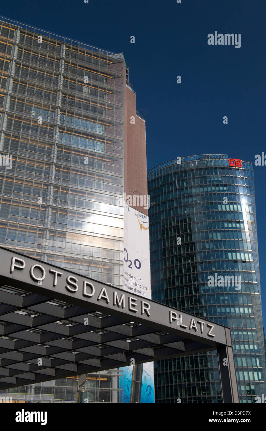Potsdam Platz in Berlin, Germany Stock Photo - Alamy