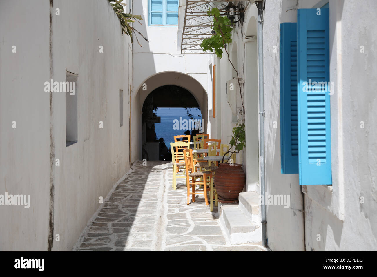 Street tunnel on island hi-res stock photography and images - Alamy
