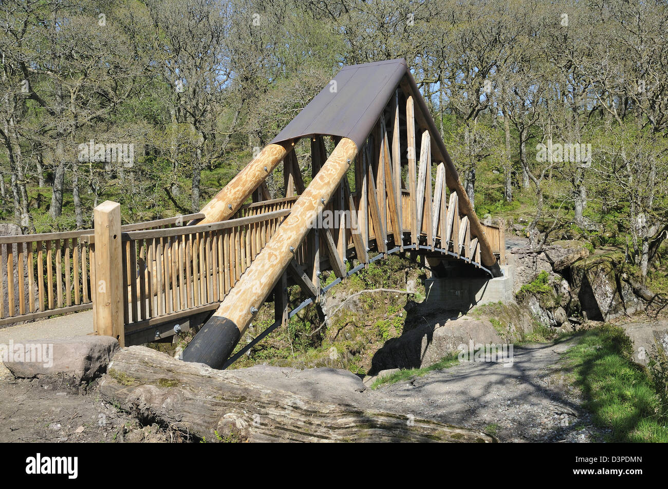 Bridge of Brackland or Bracklinn spans the Brackland Glen at the ...