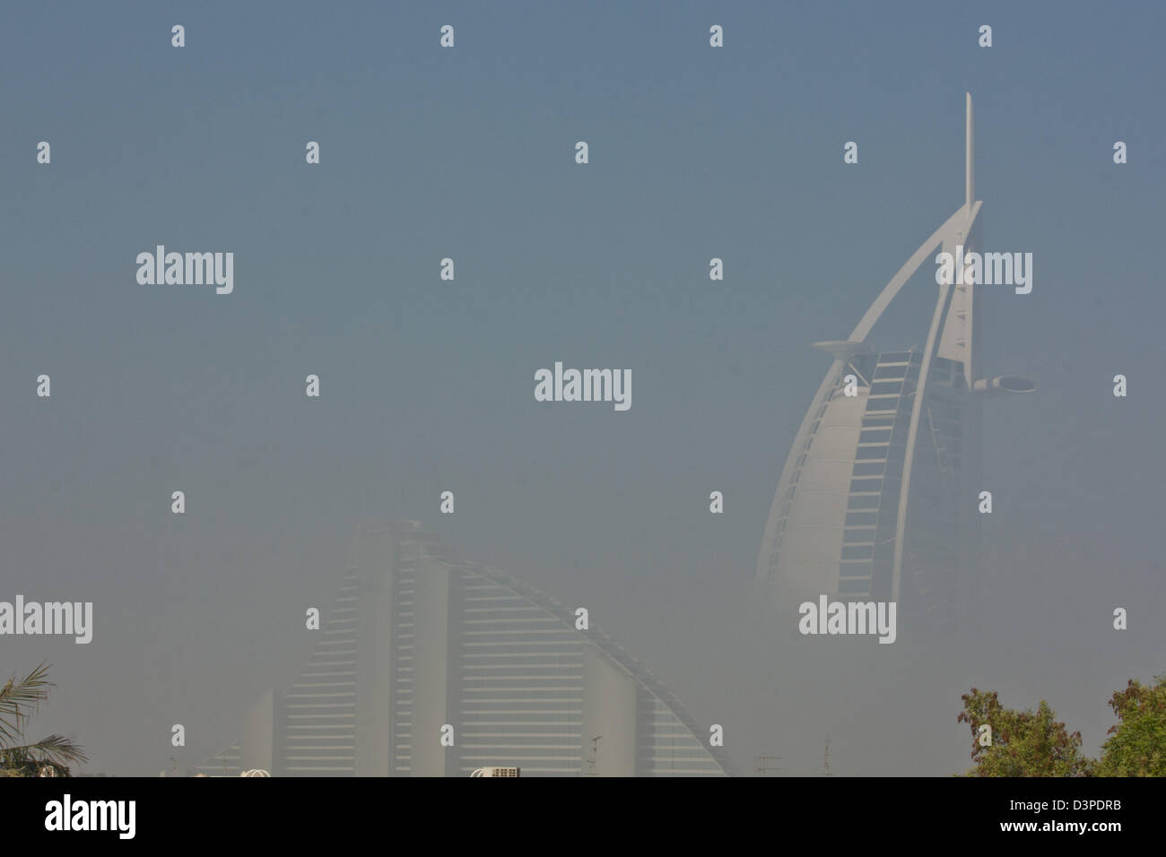 Burg al Arab and Jumeriah Beach Hotel, Dubai Stock Photo - Alamy