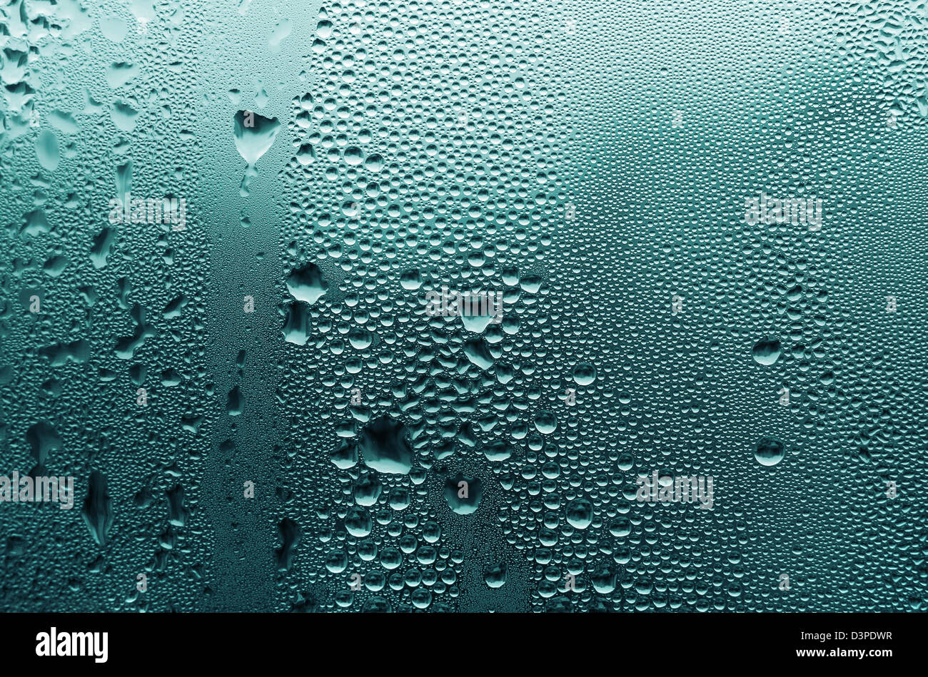 Water drops on glass Stock Photo - Alamy