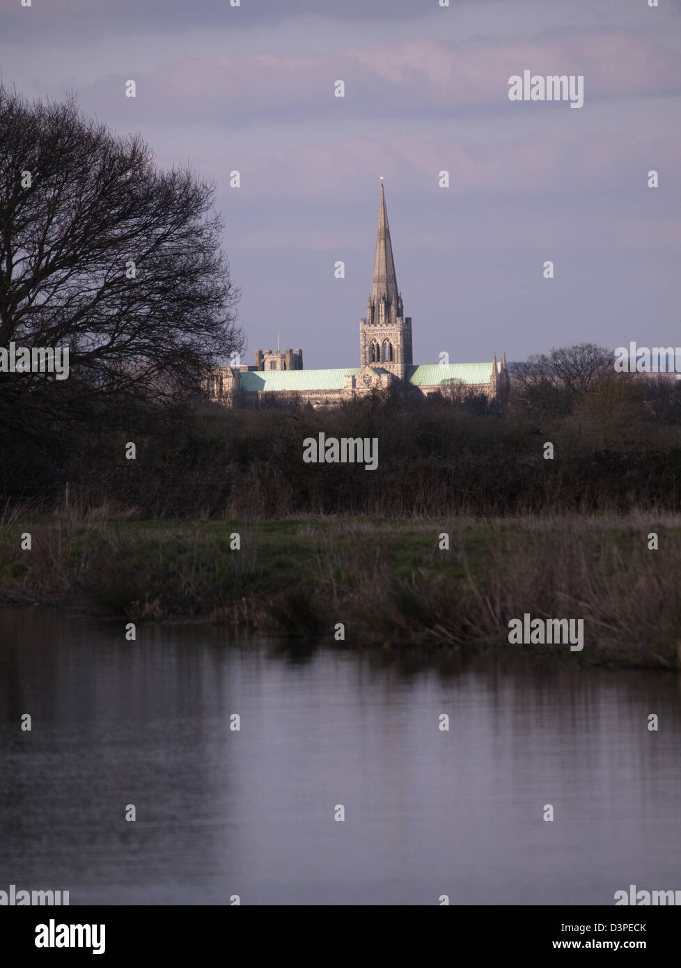 Chichester cathedral winter hi-res stock photography and images - Alamy