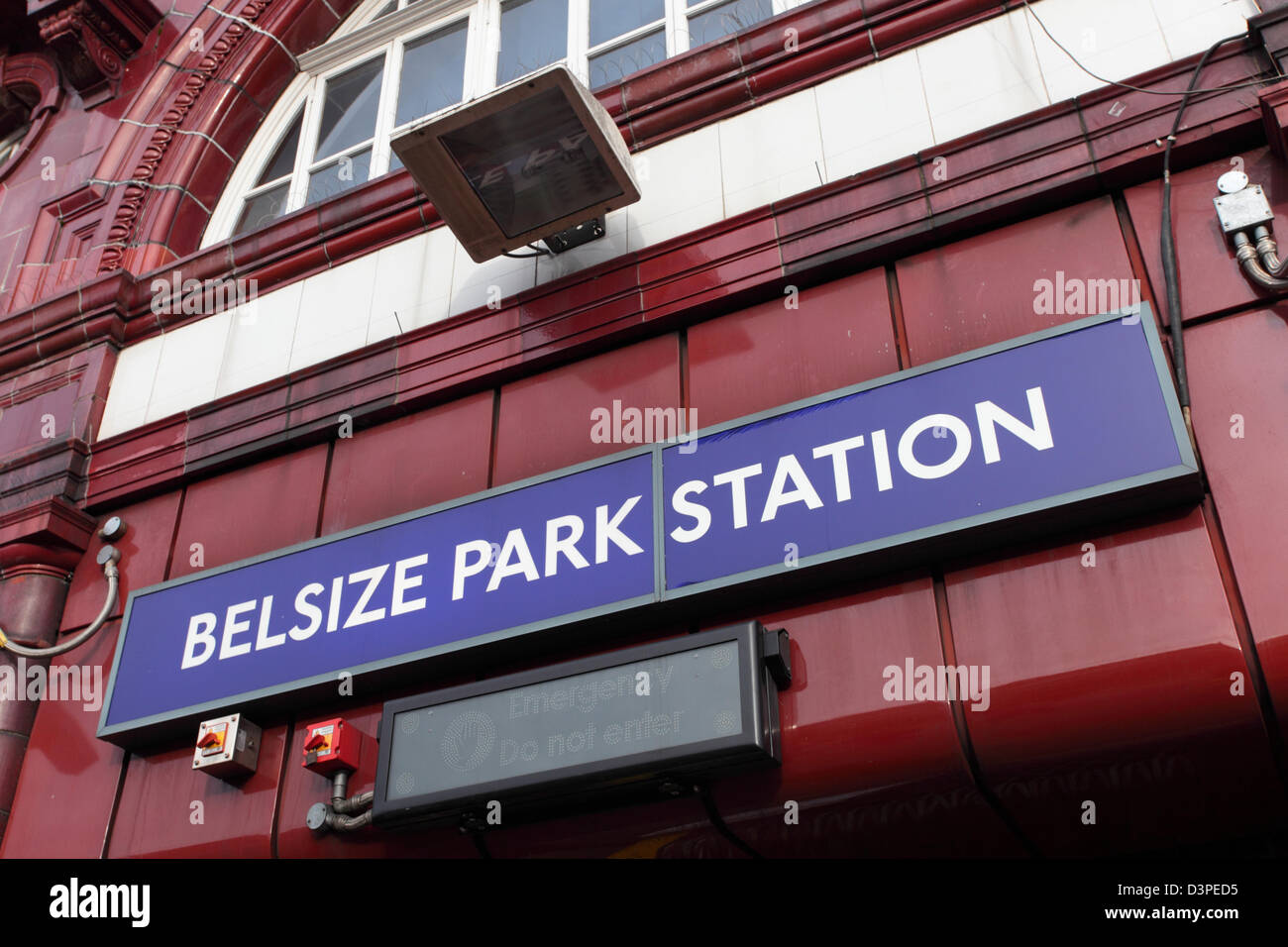 Belsize Park Underground Station Stock Photo - Alamy