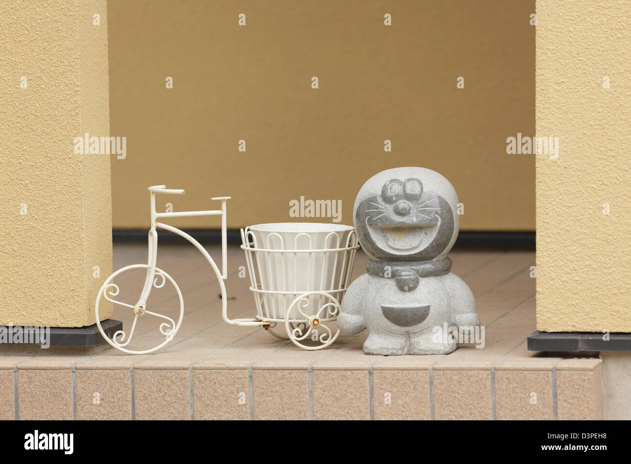 Japanese funny garden statue Kyoto, Japan Stock Photo - Alamy