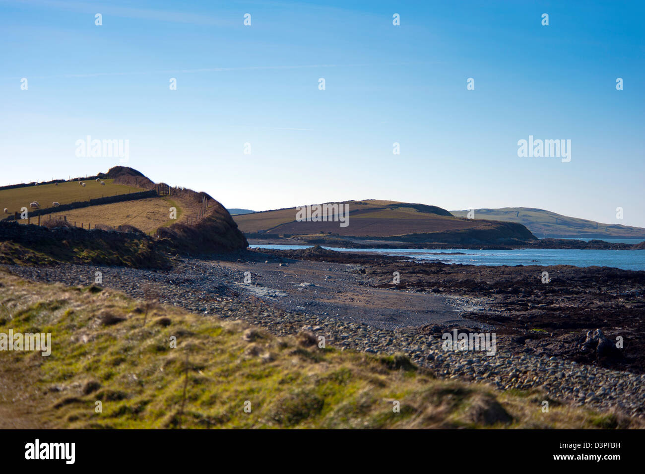 Cemlyn Bay Anglesey North Wales Uk Stock Photo - Alamy