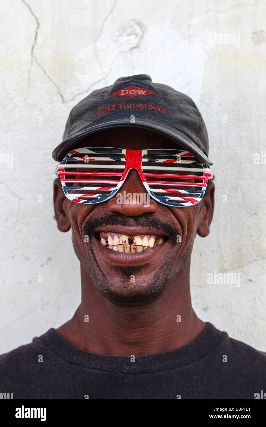 Portrait of a local man, Micoud, St Lucia Stock Photo - Alamy