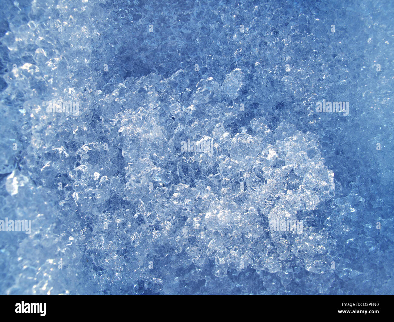 Closeup of melting snow texture Stock Photo - Alamy