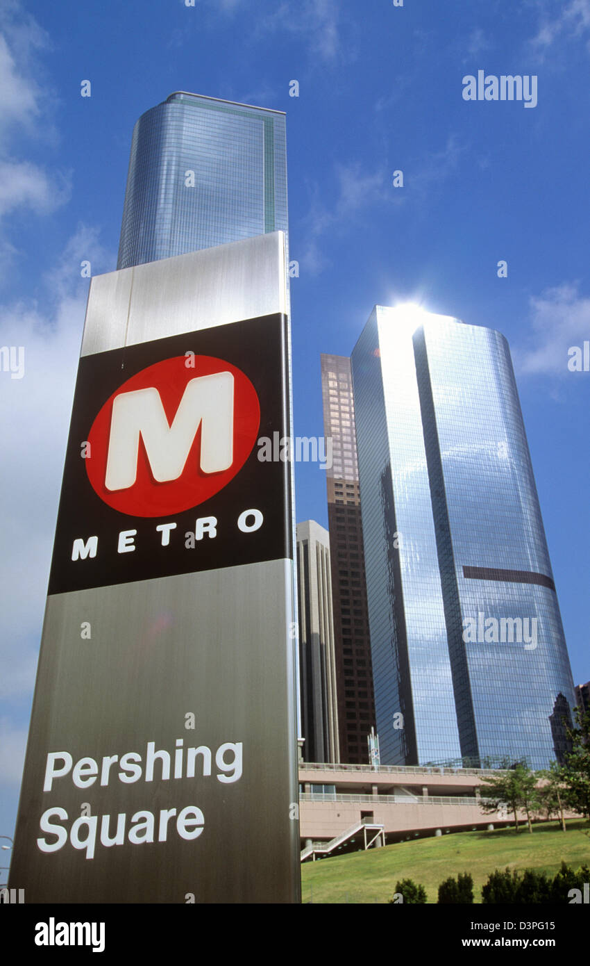 Pershing Square, Los Angeles, CA Stock Photo - Alamy