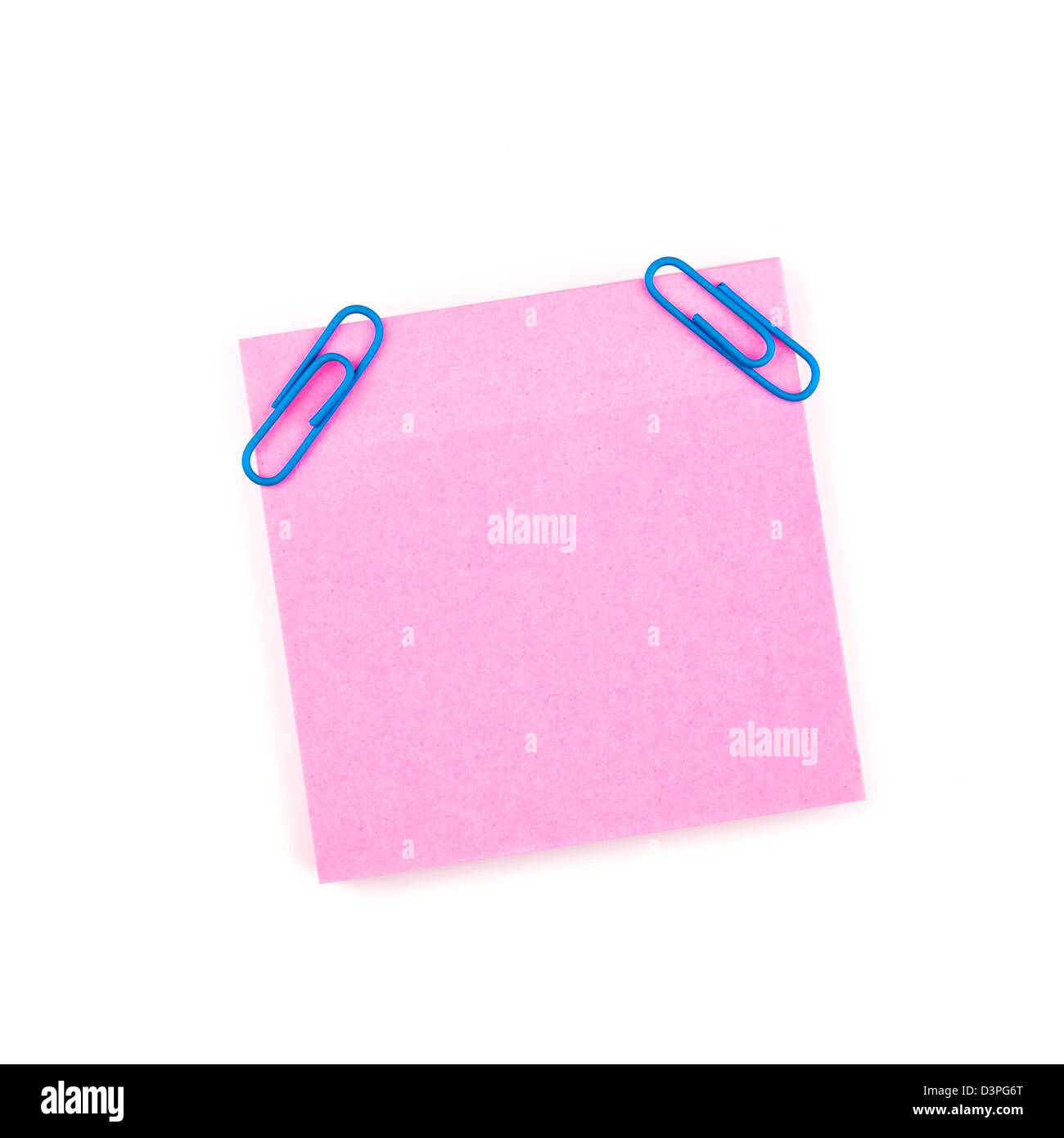 Pink stick note isolated hi-res stock photography and images - Alamy