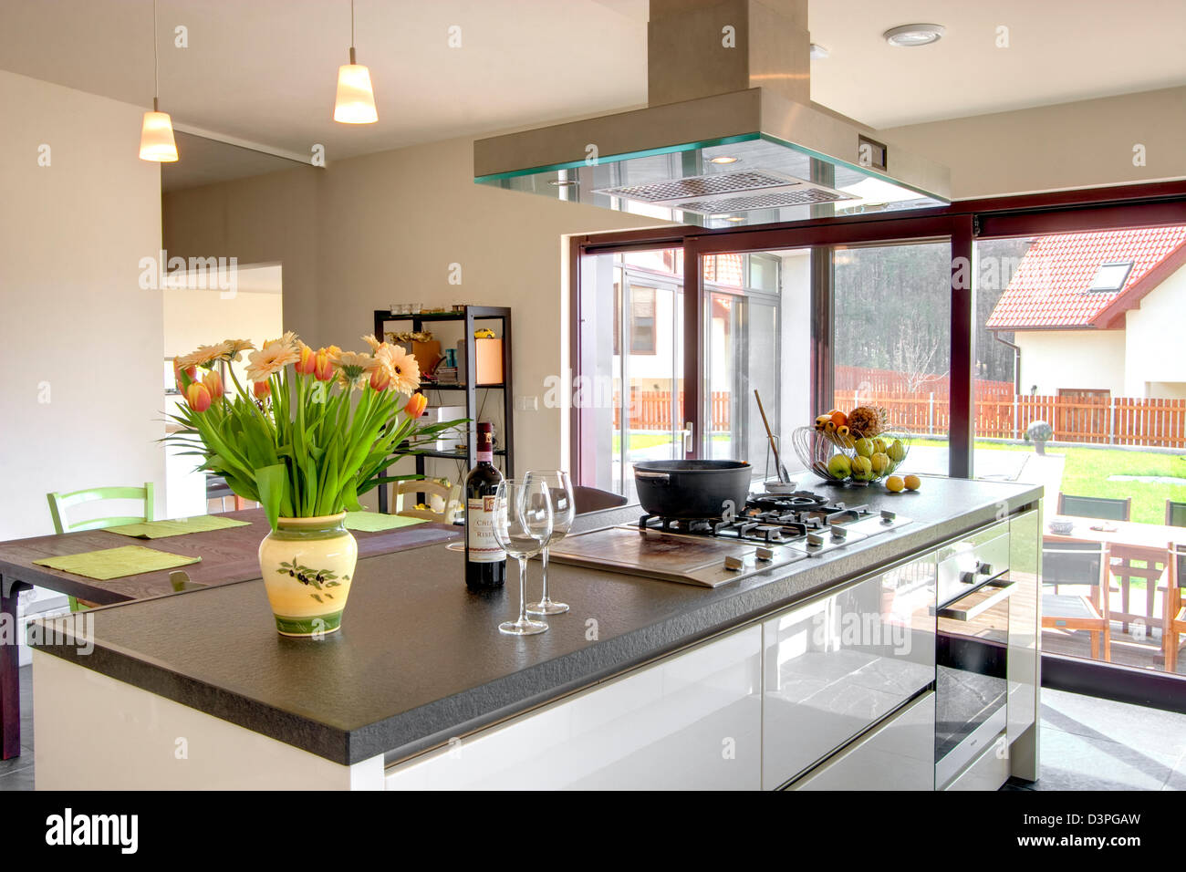 Modern design of flat Stock Photo - Alamy