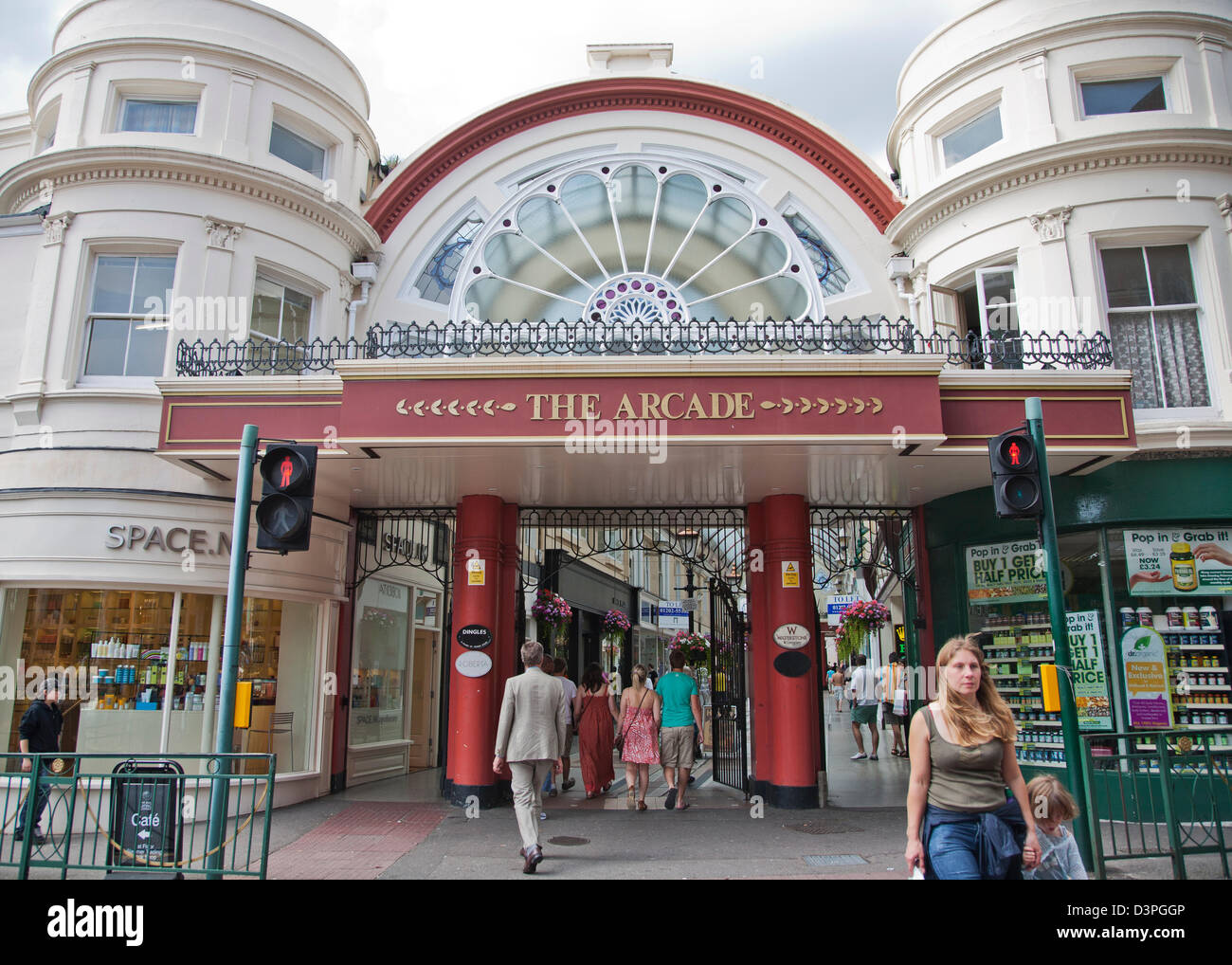 The Arcade, Bournemouth City Centre, Dorset, England, United Kingdom ...