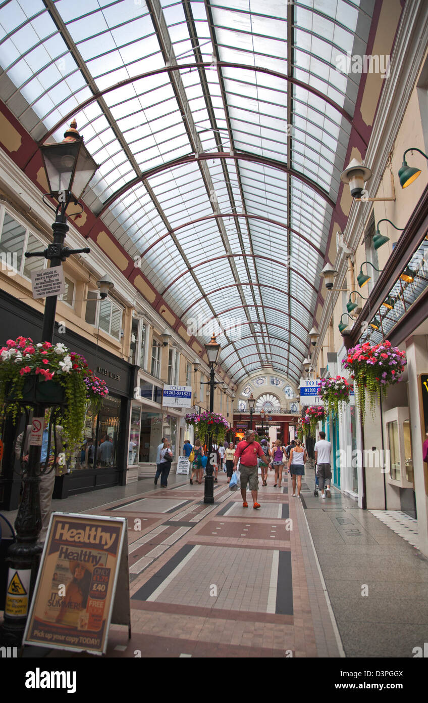 The Arcade, Bournemouth City Centre, Dorset, England, United Kingdom ...