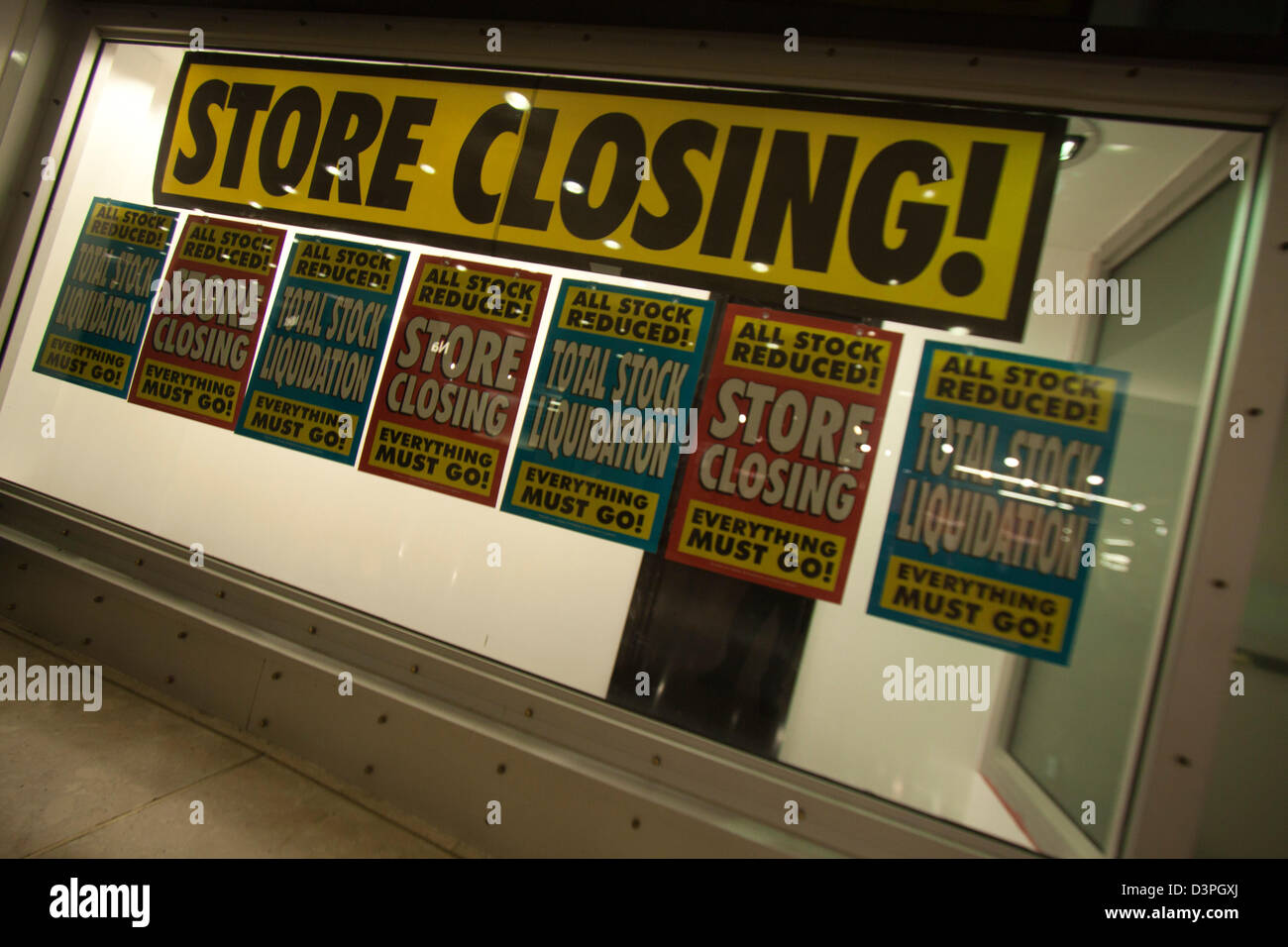 London, UK. 22nd February 2013. HMV store in Croydon is having a ...