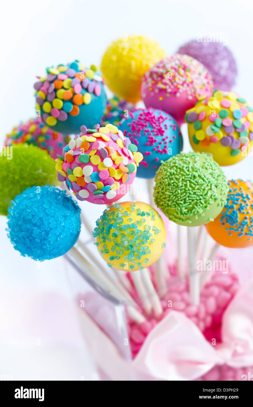 Cake pop assortment hi-res stock photography and images - Alamy