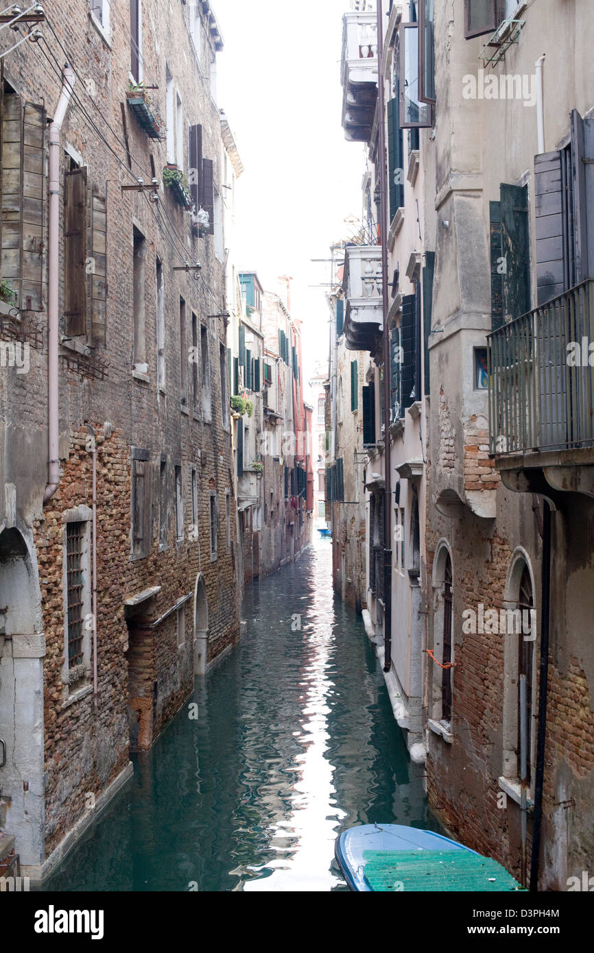 The Water ways of Venice Italy Stock Photo - Alamy
