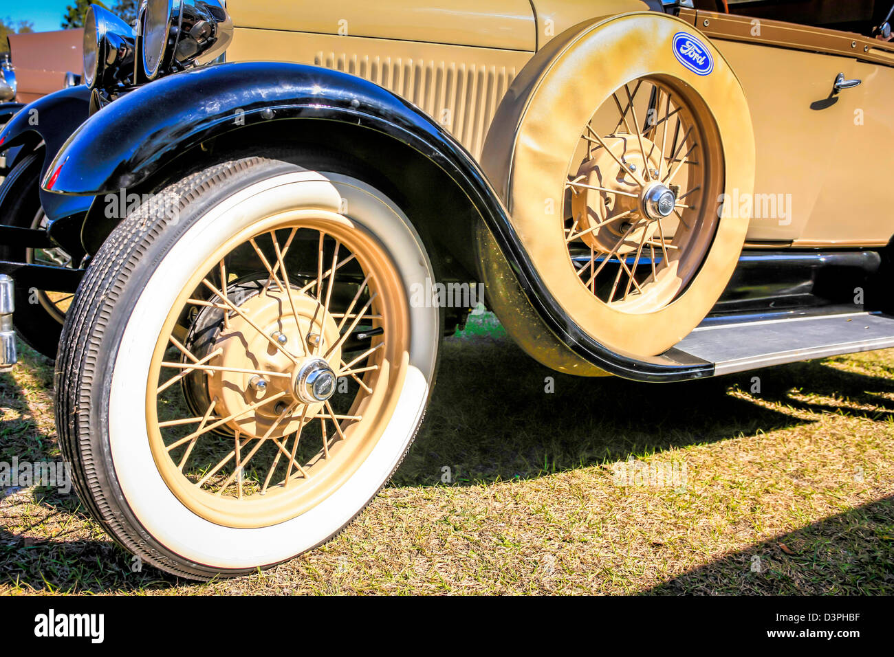 1929 Ford Model A Convertible Car Stock Photo - Alamy