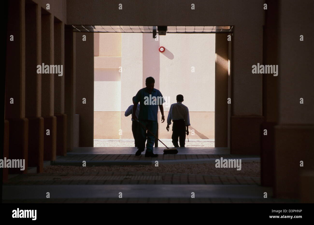 Residential and admin buildings in Shaybah where Saudi Aramco has ...