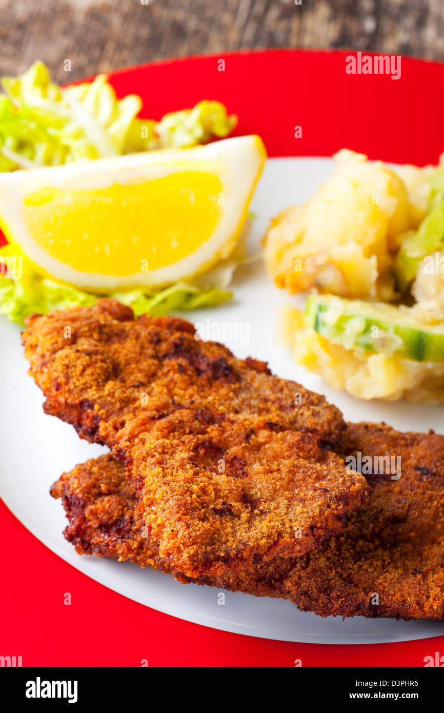 Wiener schnitzel hi-res stock photography and images - Alamy