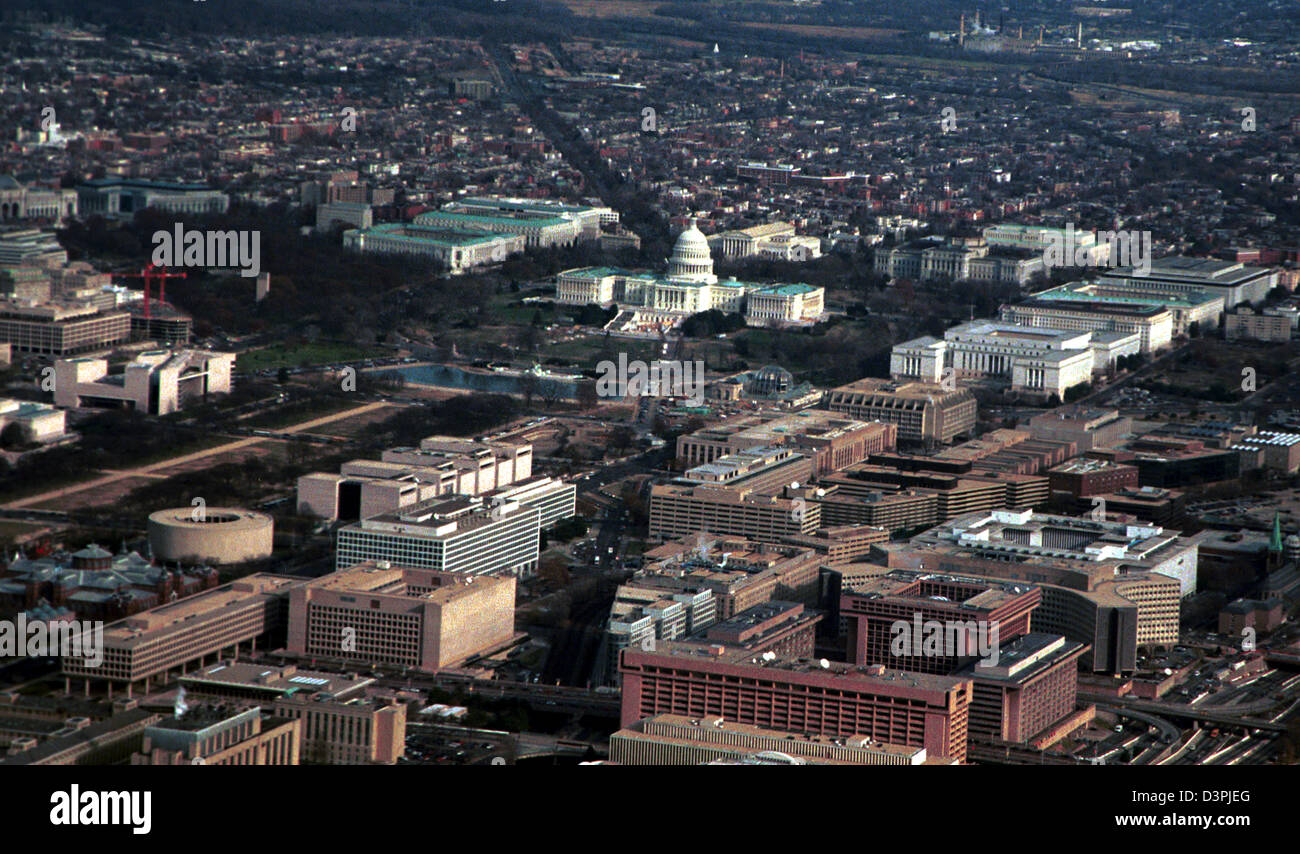 National mall washington dc aerial hi-res stock photography and images ...