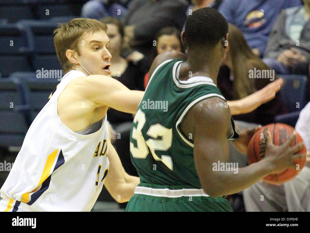 Feb. 20, 2013 - Rock Island, Iowa, U.S. - Former Bettendorf standout ...