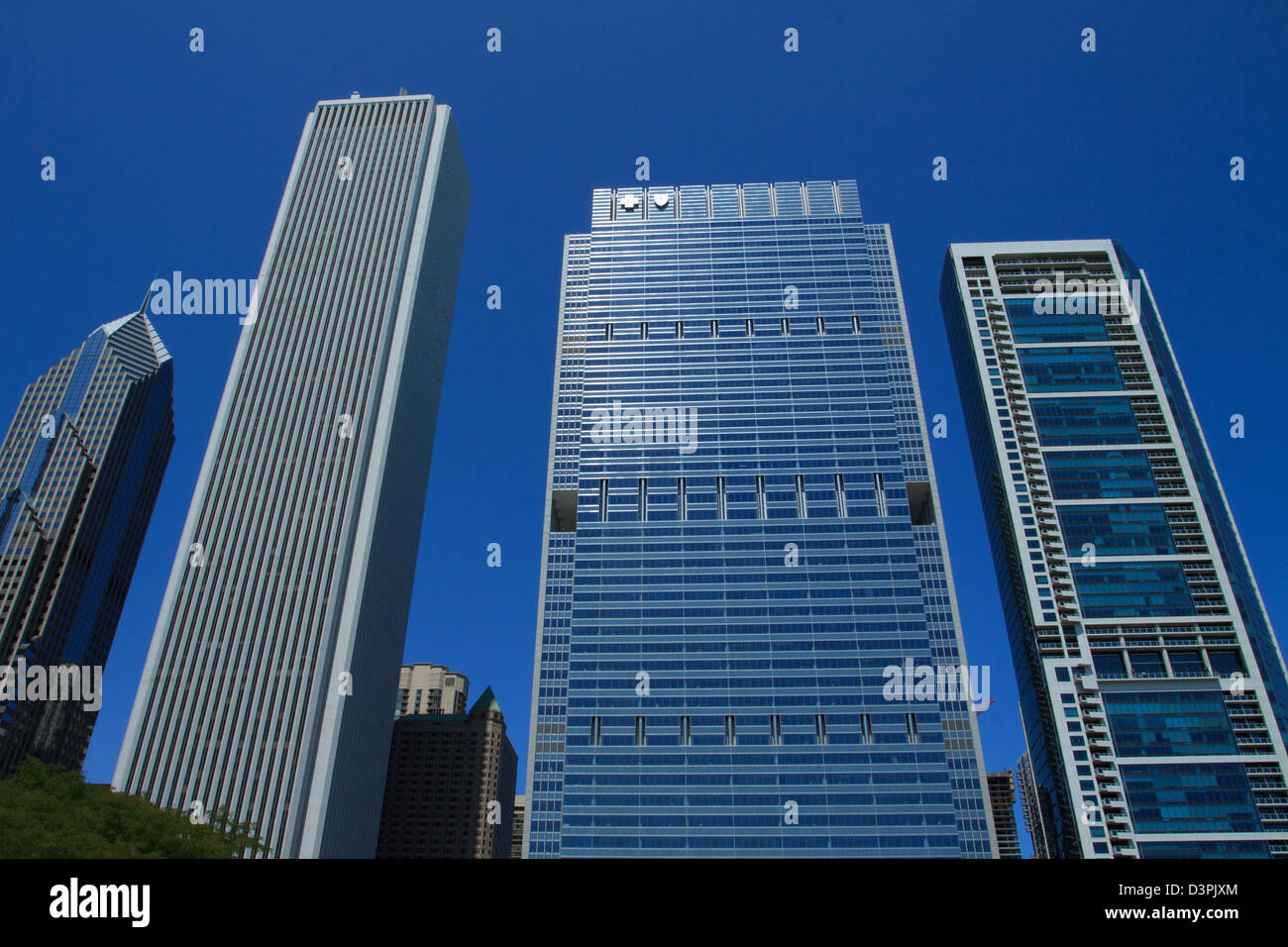 Skyscrapers in Chicago Stock Photo - Alamy
