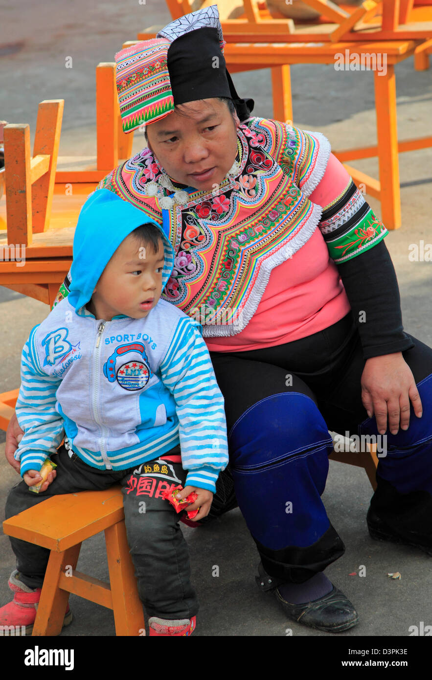 China, Yunnan, Yuanyang, Hani ethnic minority, people Stock Photo - Alamy