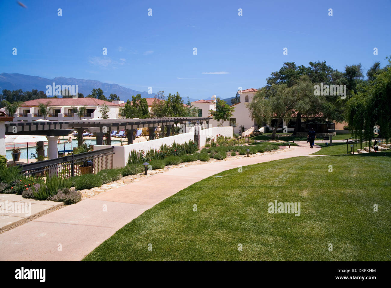 Overview, Ojai Valley Inn & Spa, Ojai, California, USA Stock Photo - Alamy