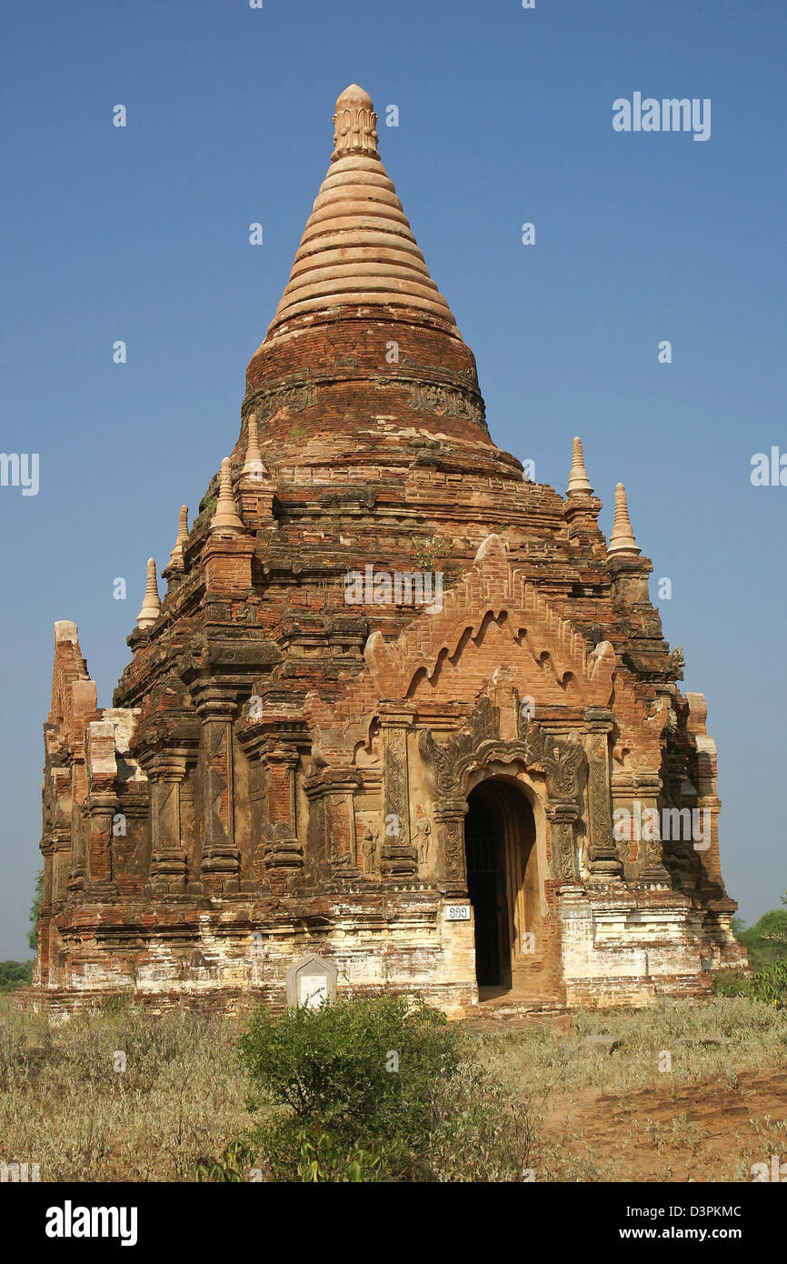 Ancient ruins field of Bagan, Myanmar, Southeast Asia Stock Photo - Alamy