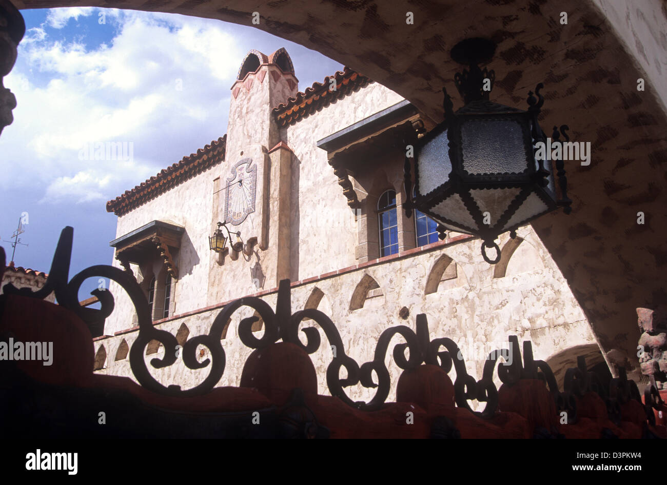 Death Valley Ranch, aka Scotty's Castle, is surrounded by folklore and ...