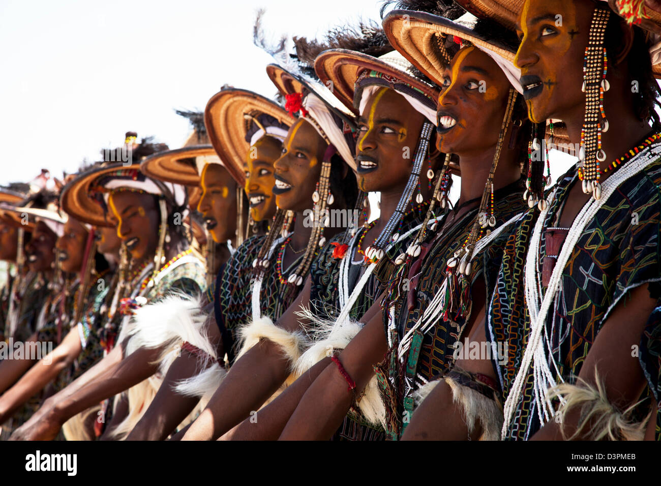 Wodaabe gerewol niger nomads hi-res stock photography and images - Alamy