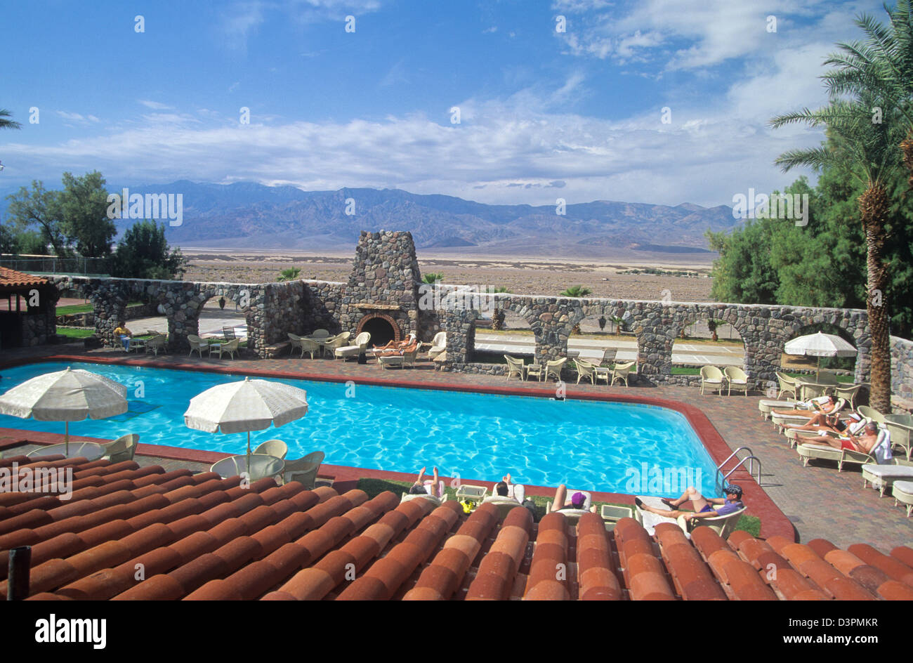 The historic (1927), AAA-Four Diamond, Furnace Creek Inn is a desert ...