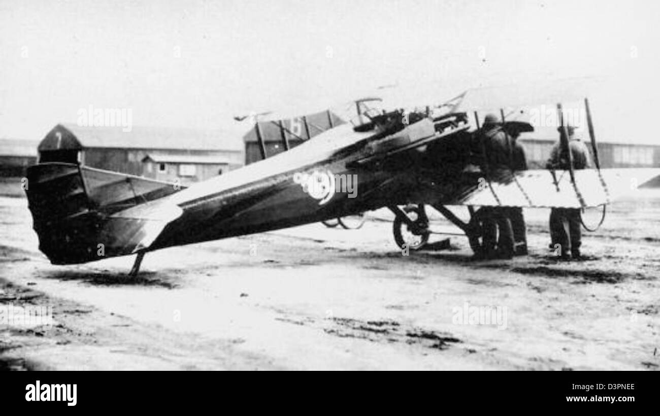 The SPAD aircraft, known for its marine markings, was used extensively ...