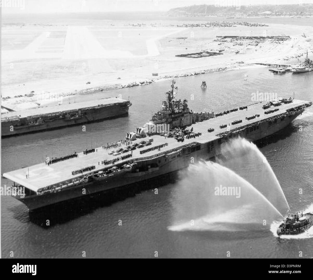 The CV45 was an aircraft carrier commissioned by the U.S. Navy in 1948 ...