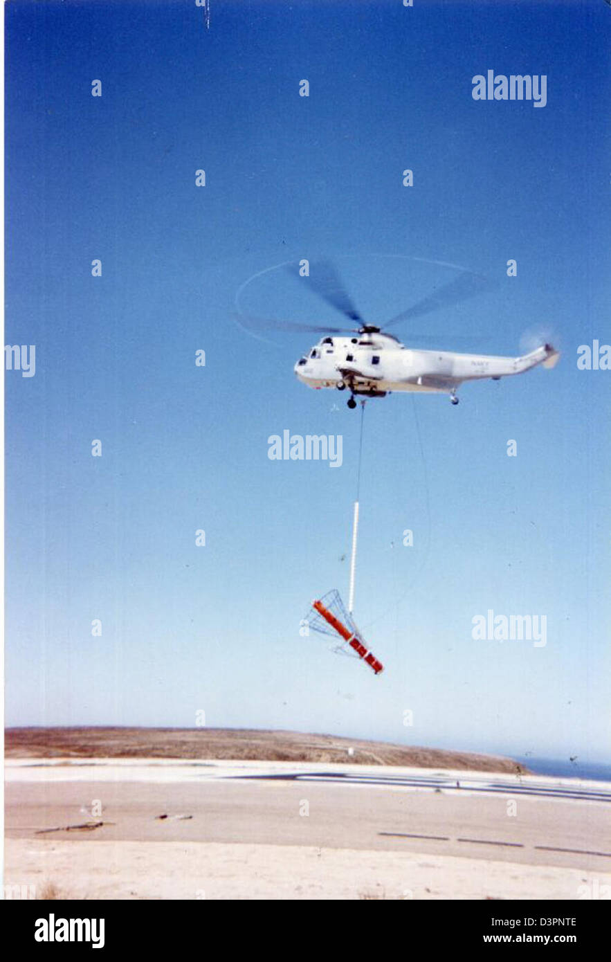 The HC-85 SH-3G Sea King helicopter, stationed at Naval Air Station San ...