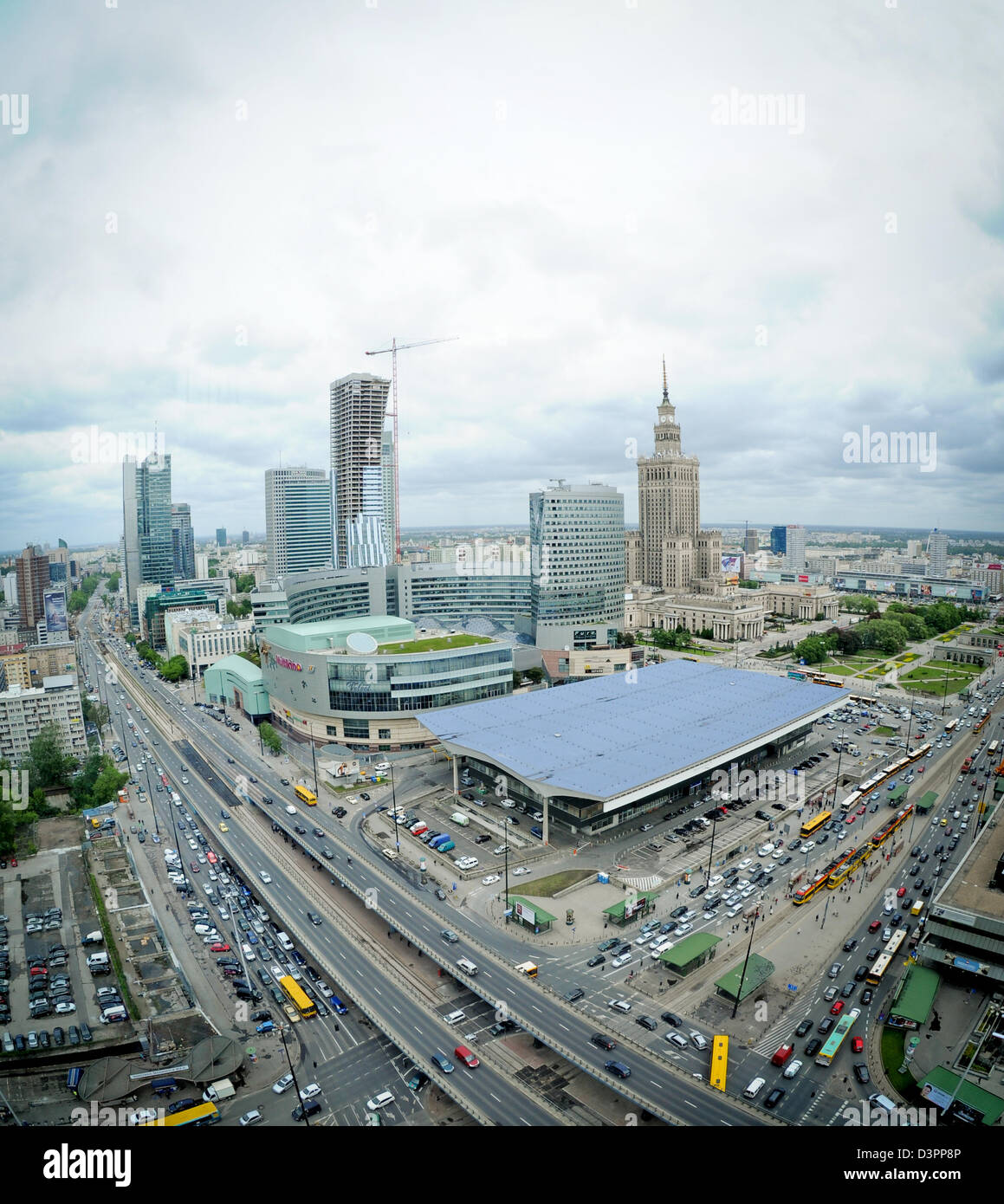 Warsaw financial centre hi-res stock photography and images - Alamy