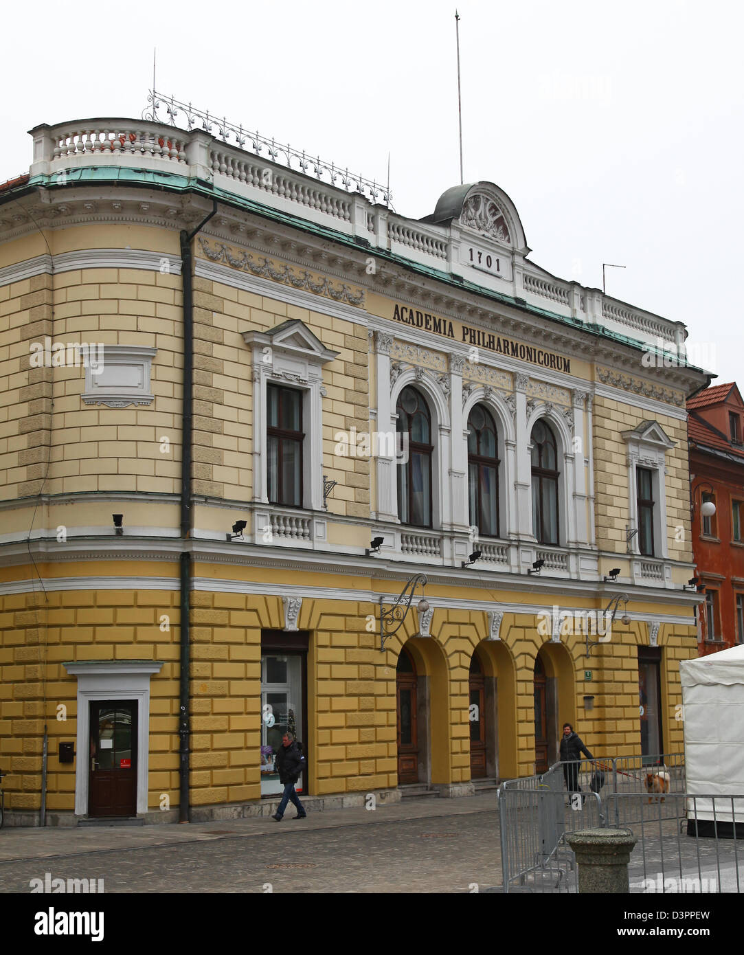 The Slovenian Philharmonic building at Ljubljana Slovenia Europe Stock ...