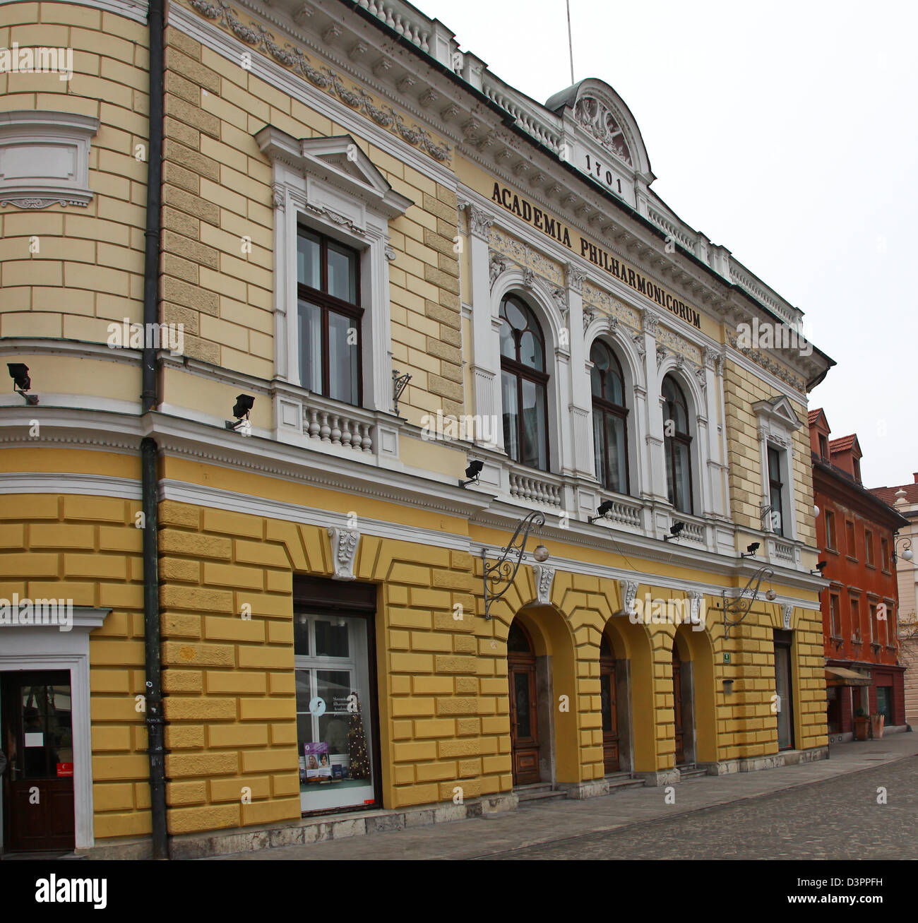 Slovenian philharmonic building hi-res stock photography and images - Alamy