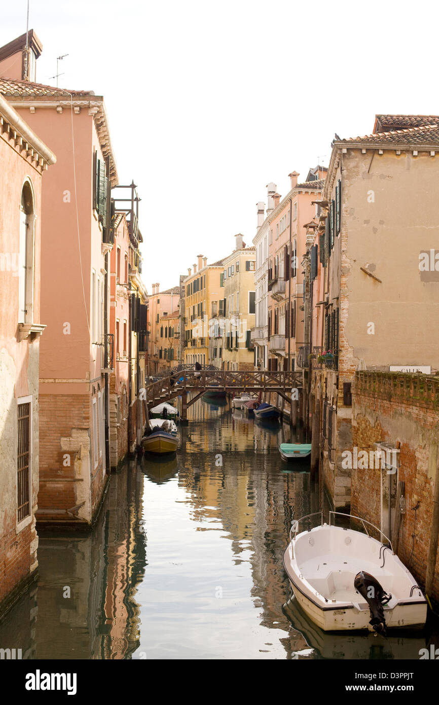 The Water ways of Venice Italy Stock Photo - Alamy