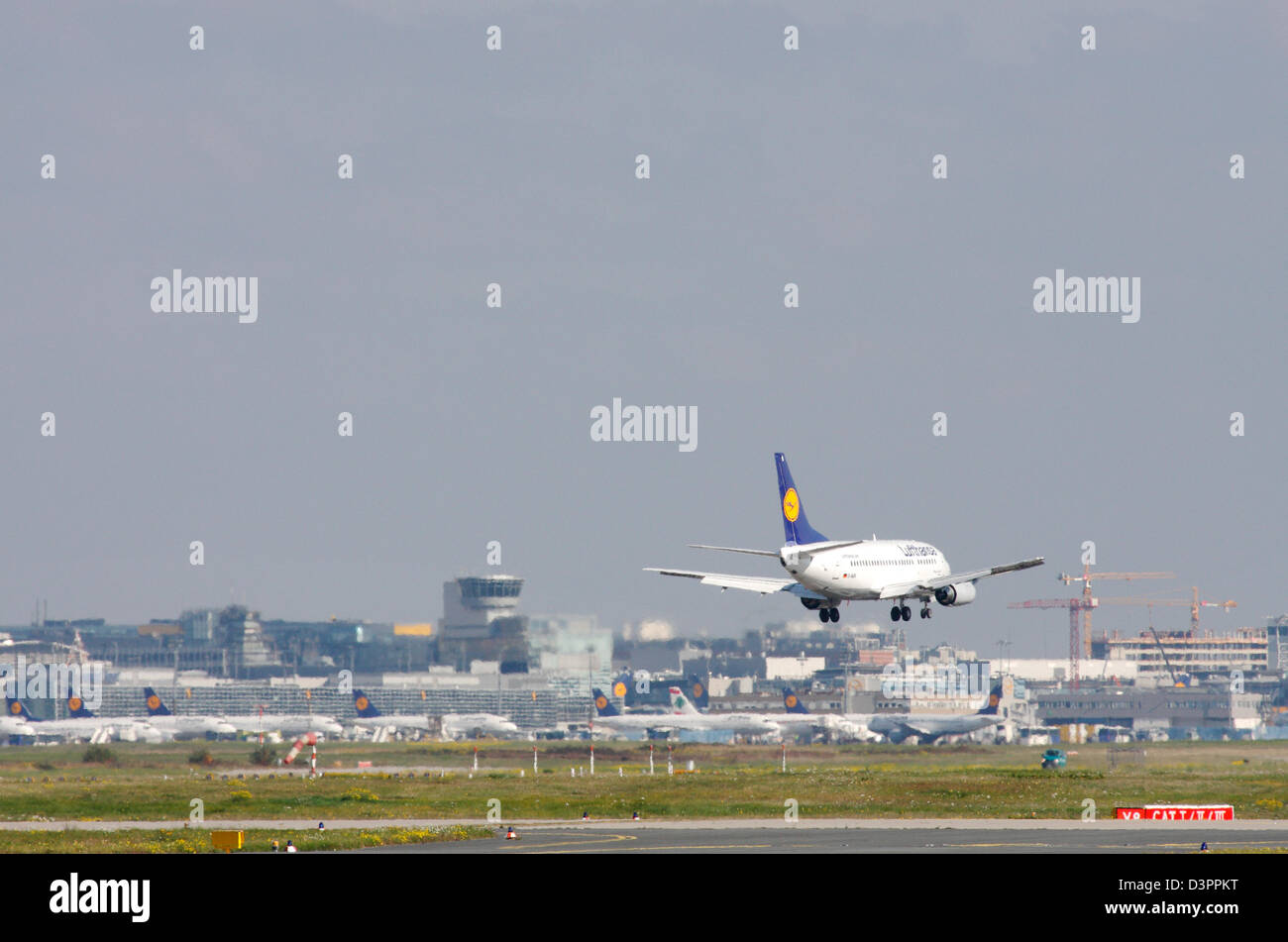 Lufthansa aircraft boeing 737 hi-res stock photography and images - Alamy