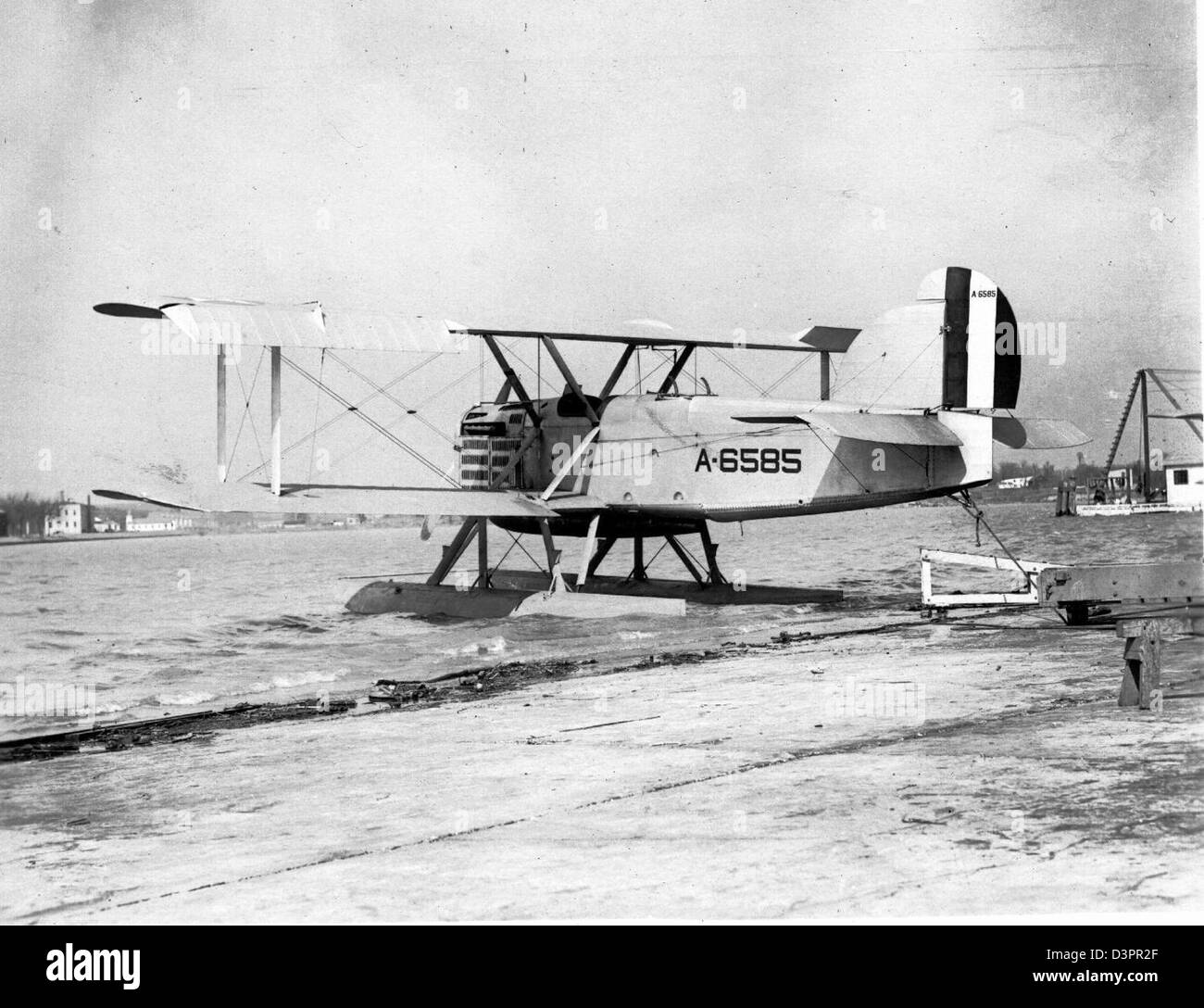 The LWF DT-2, an early biplane designed for reconnaissance, was used in ...