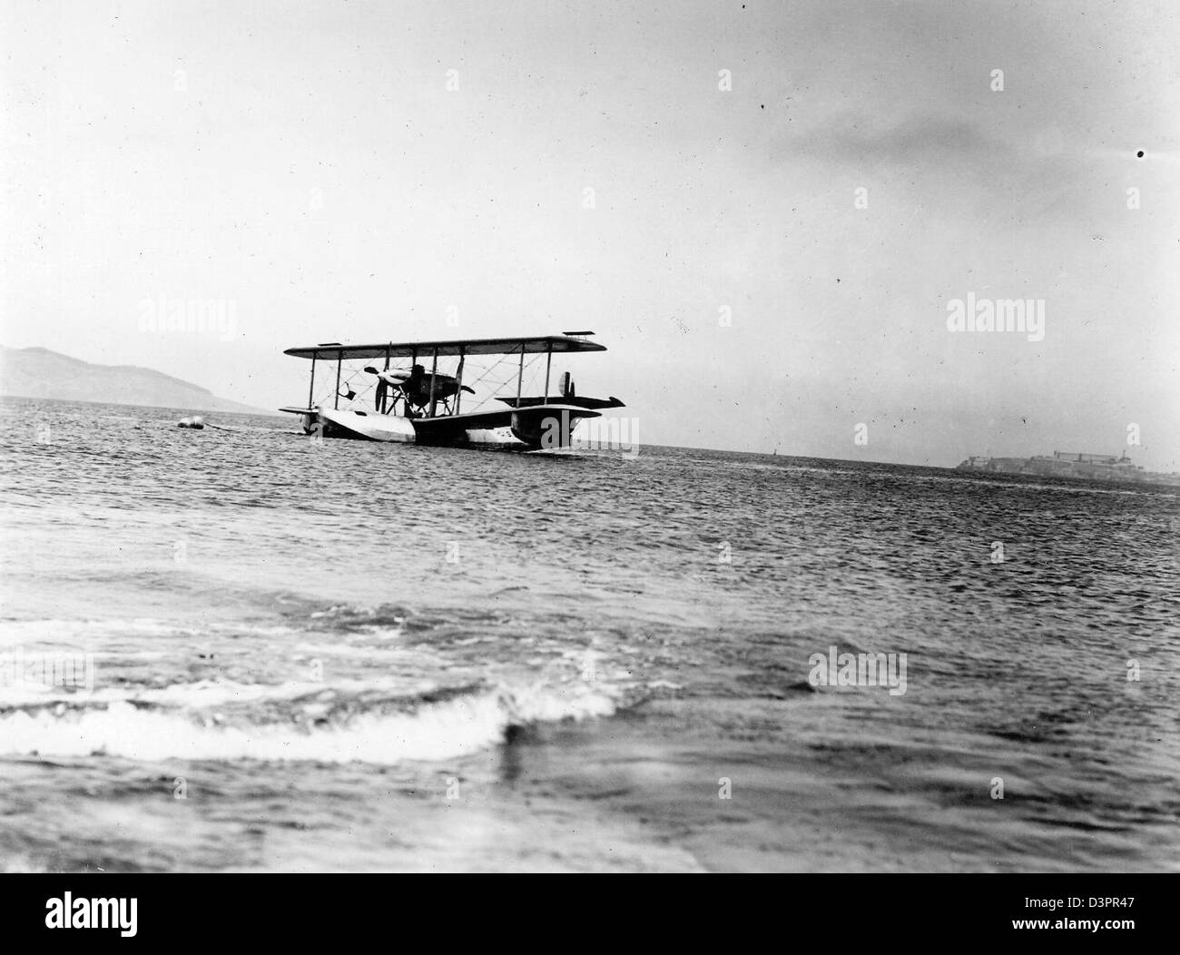 The Boeing PB-1, a naval reconnaissance aircraft, was photographed in ...