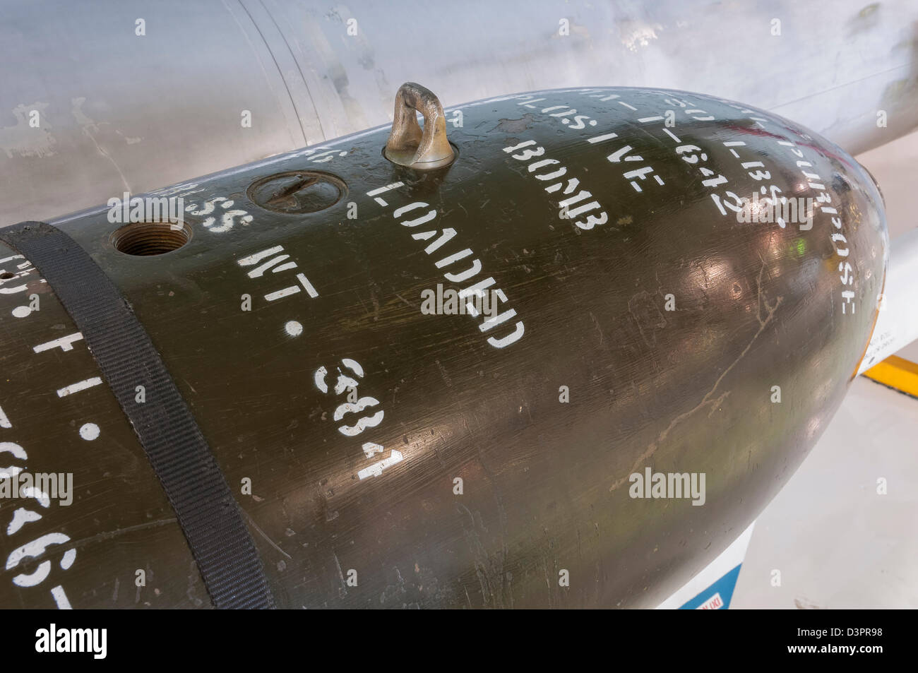 M117 750 lb conventional bomb, Wings over the Rockies Air and Space ...