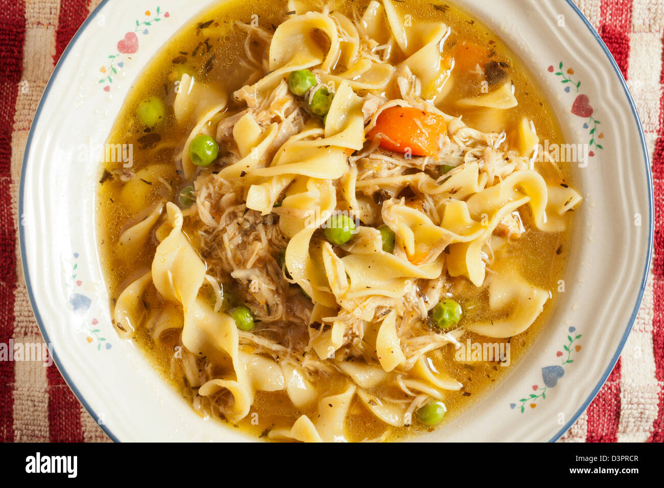 Homemade chicken soup noodle hi-res stock photography and images - Alamy