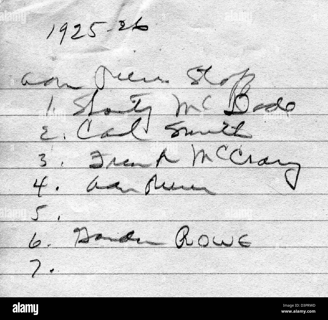 Adm. Reeves, Capt. McCrary, and their staff are shown in this image ...